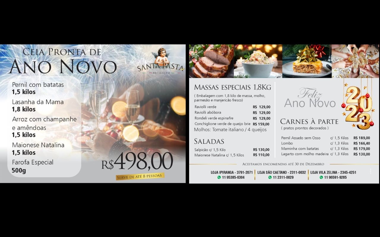 SANTA PASTA - A Melhor massa fresca, preparada na hora com o molho de ...